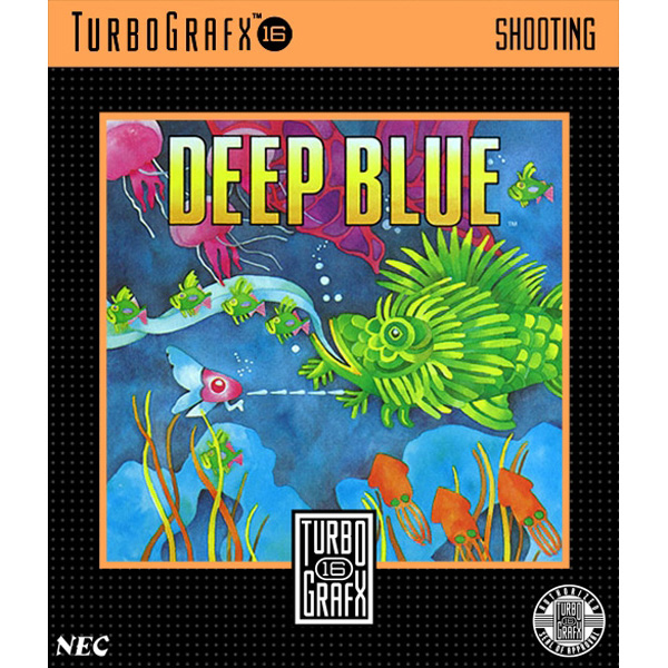 Turbo Grafx Deep Blue - Turbografx-16 - Used - Cart Only - - PNP Games ...