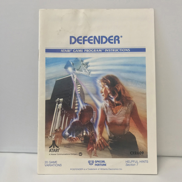 Defender Manual - - PNP Games Online Store