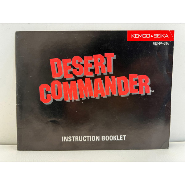 Desert Commander Manual - - PNP Games Online Store