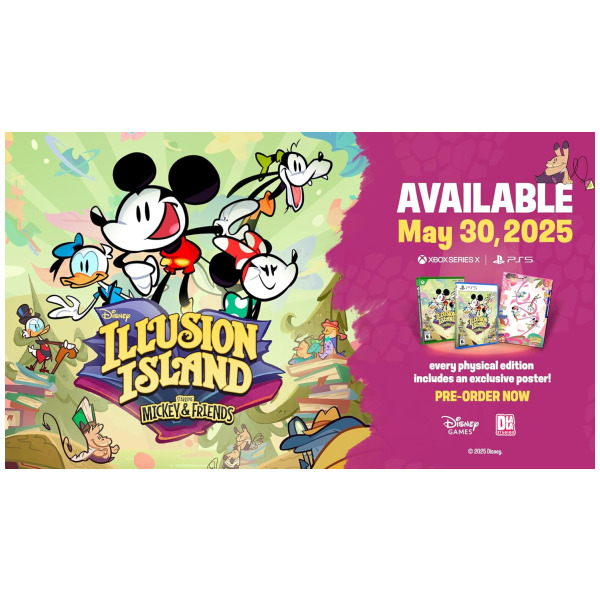 Disney Illusion Island Starring Mickey & Friends - PlayStation 5 PS5 ...