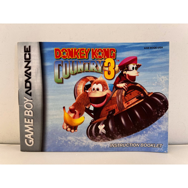 Donkey Kong Country 2 Manual - - PNP Games Online Store