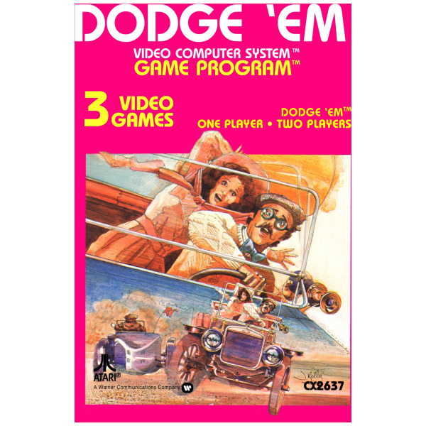Dodge 'Em Atari 2600 Incomplete - Atari - Used - Cart Only - PNP Games ...