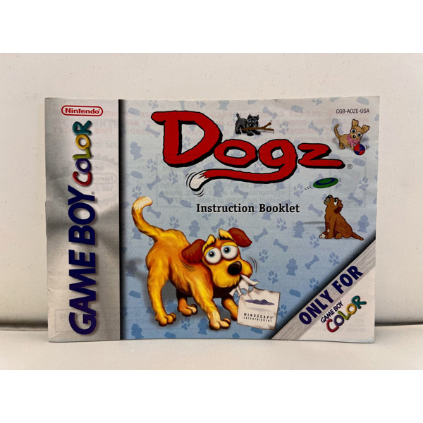 Dogz Manual - - PNP Games Online Store