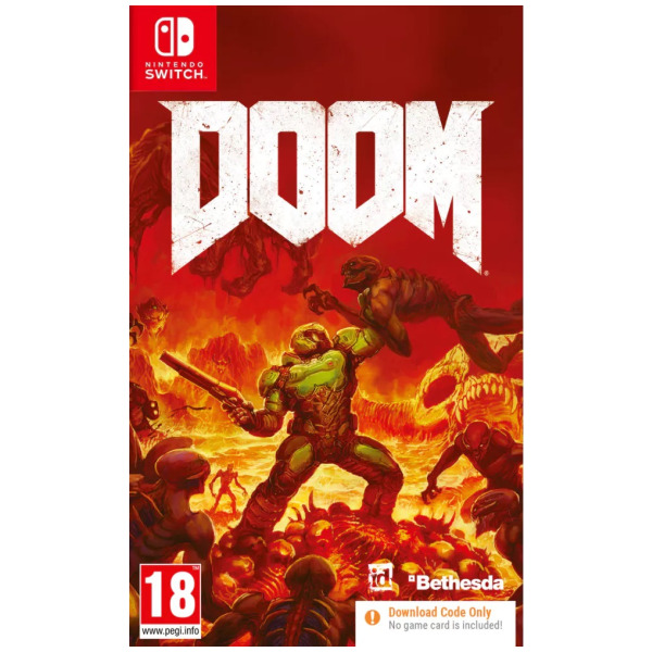 Doom (Code in Box) (EU) - Switch - - PNP Games Online Store