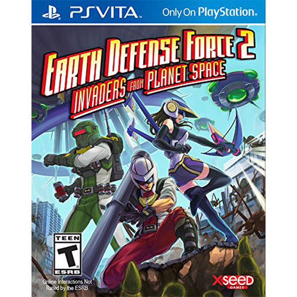 Earth Defense Force 2 Invaders From Planet Space - PlayStation Vita ...