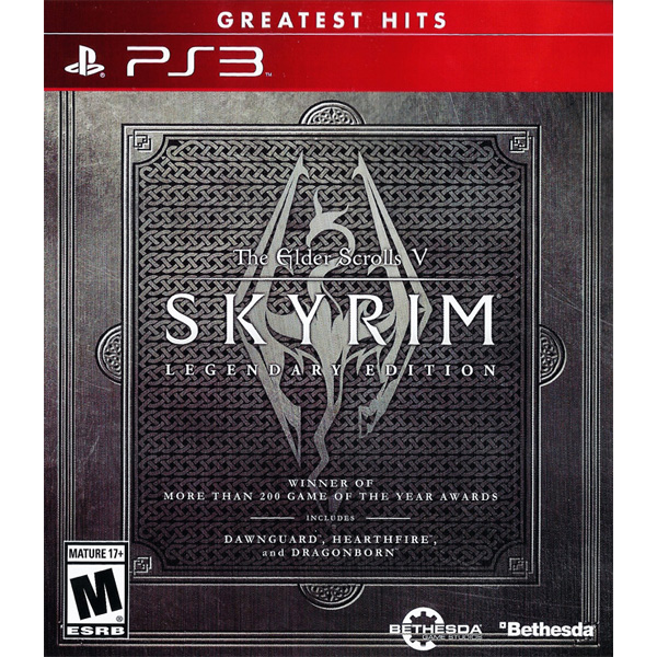 Elder Scrolls V 5 Skyrim Legendary Edition - PlayStation 3 PS3 - - PNP ...