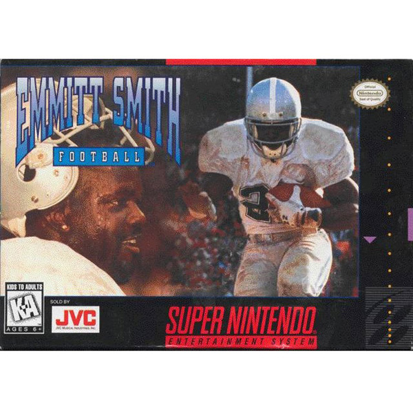 Emmitt Smith Football - Super Nintendo SNES - Used - Cart Only - - PNP ...