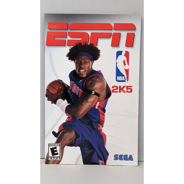 NBA 2K5 MANUAL ONLY - - PNP Games Online Store
