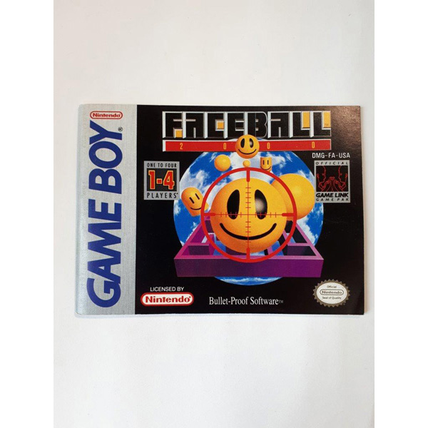 Faceball 2000 Manual - - PNP Games Online Store