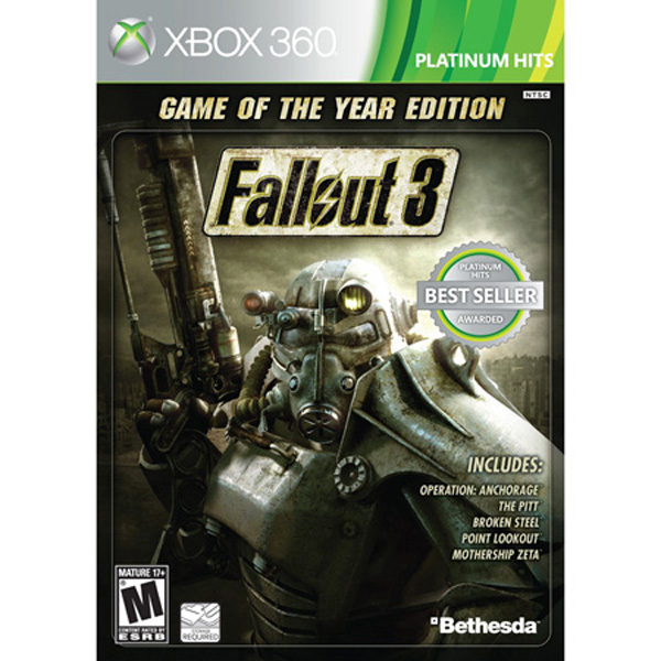 Fallout 3 Game of the Year - Xbox 360 - Used - Disc Only - - PNP Games ...
