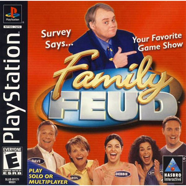 Family Feud - PlayStation PS1 - Used - PNP Games Online Store
