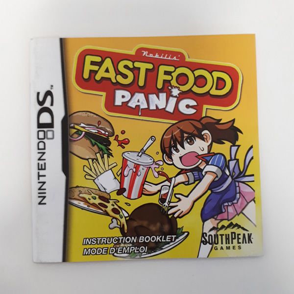 FAST FOOD PANIC MANUAL - - PNP Games Online Store