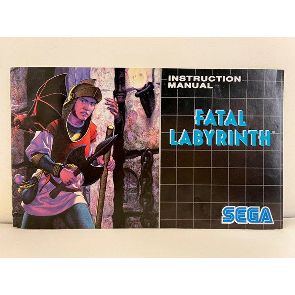Fatal Labyrinth Manual (Horizontal Version) - - PNP Games Online Store