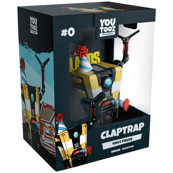 Borderlands - Claptrap #0 Youtooz Figure - - PNP Games Online Store