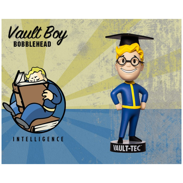 Vault Boy Series 2 Fallout Intelligence Bobblehead Figure - - PNP Games ...