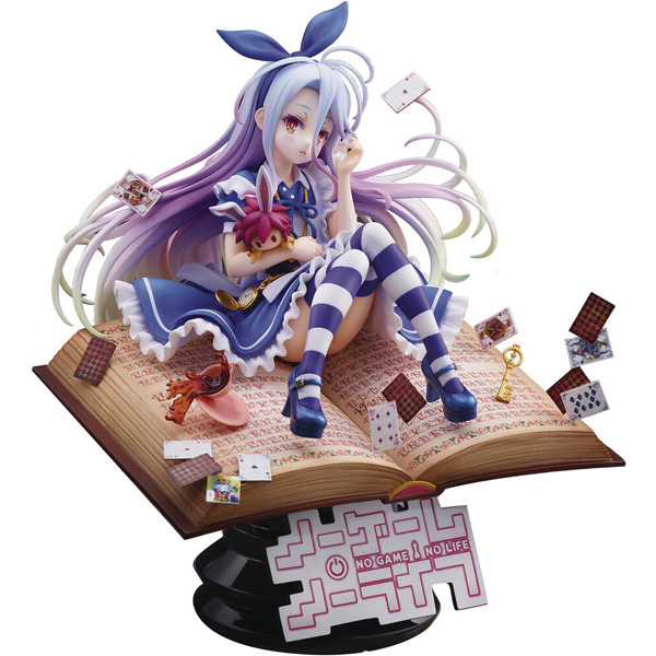 No Game No Life Shiro -Alice in Wonderland Ver.- 1/7 Scale Figure ...