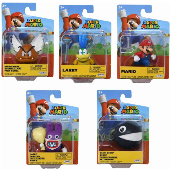 Super Mario Wave 33 Limited Articulation 3" Action Figures (16 Pack ...