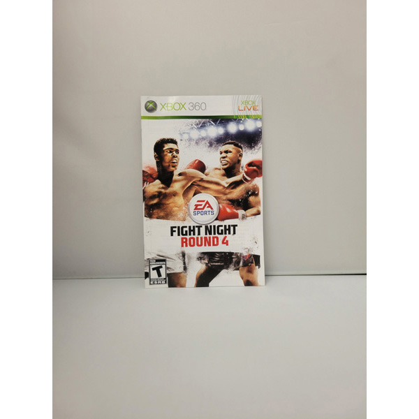 Fight Night Round 4 Manual Only - - PNP Games Online Store