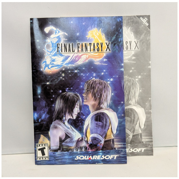 Final Fantasy X Manual Only - PNP Games Online Store