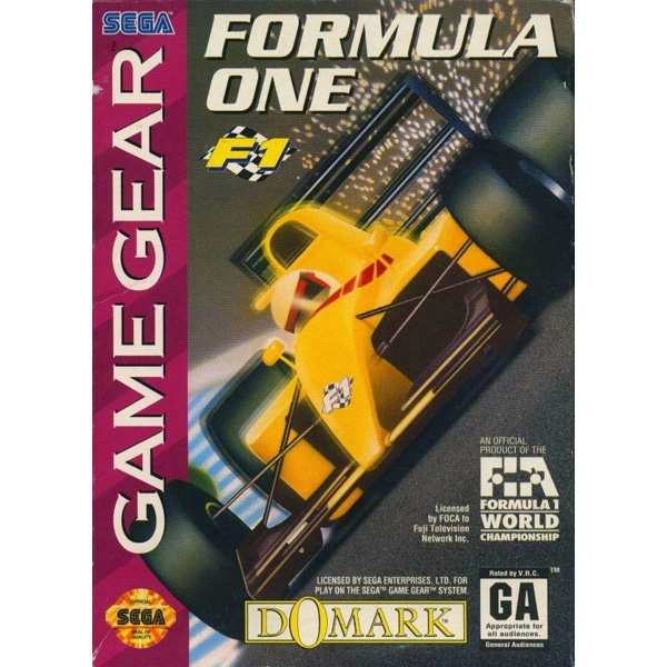 Formula One - Game Gear - Used - Cart Only - - PNP Games Online Store
