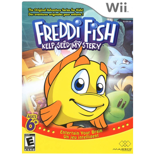 Freddi Fish Kelp Seed Mystery - Wii - Used - Disc Only - - PNP Games ...