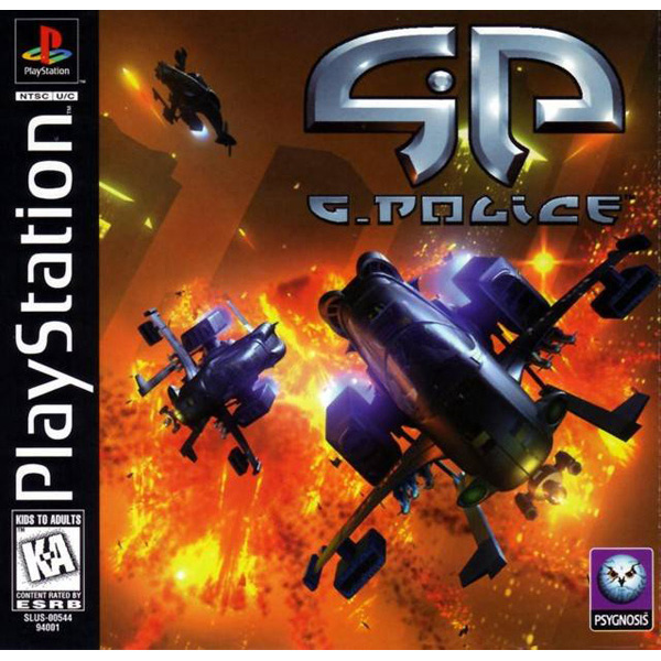 G Police - PlayStation PS1 - Used - Disc Only - - PNP Games Online Store
