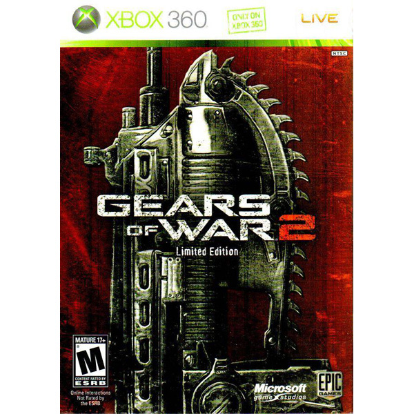 Gears of War 2 Limited Edition - Xbox 360 - Used - Disc Only - - PNP ...