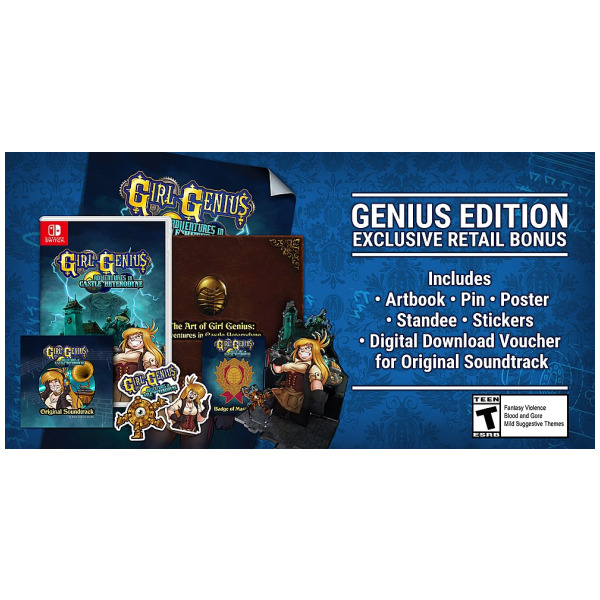 Girl Genius Adventures in Castle Heterodyne Genius Edition - Switch ...