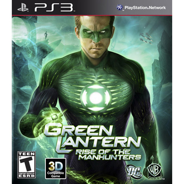Green Lantern Rise of the Manhunters - PlayStation 3 PS3 - Used - Disc ...
