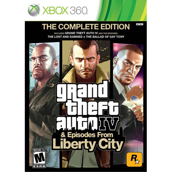 GTA Grand Theft Auto IV 4 Complete Edition - Xbox 360 - Used - Disc ...