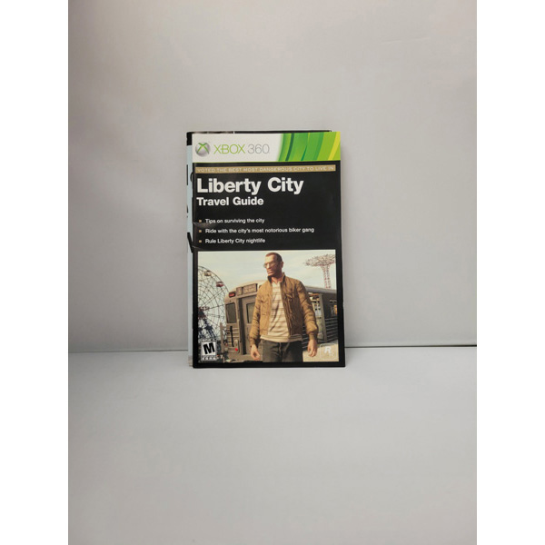 GRAND THEFT AUTO IV MANUAL ONLY - - PNP Games Online Store
