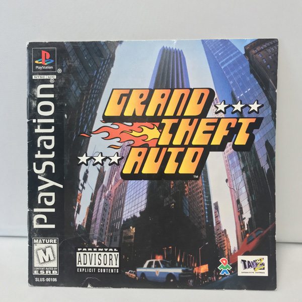 Grand Theft Auto Manual - - PNP Games Online Store