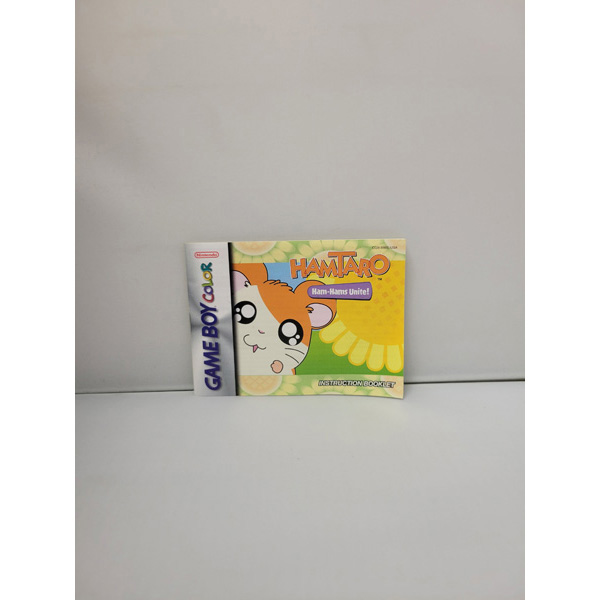 Hamtaro Ham-Hams Unite Manual Only - - PNP Games Online Store