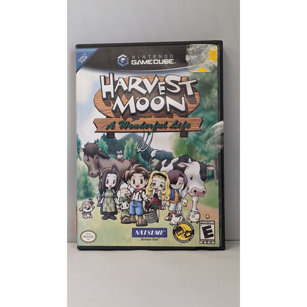 HARVEST MOON A WONDERFUL LIFE CASE ONLY - - PNP Games Online Store