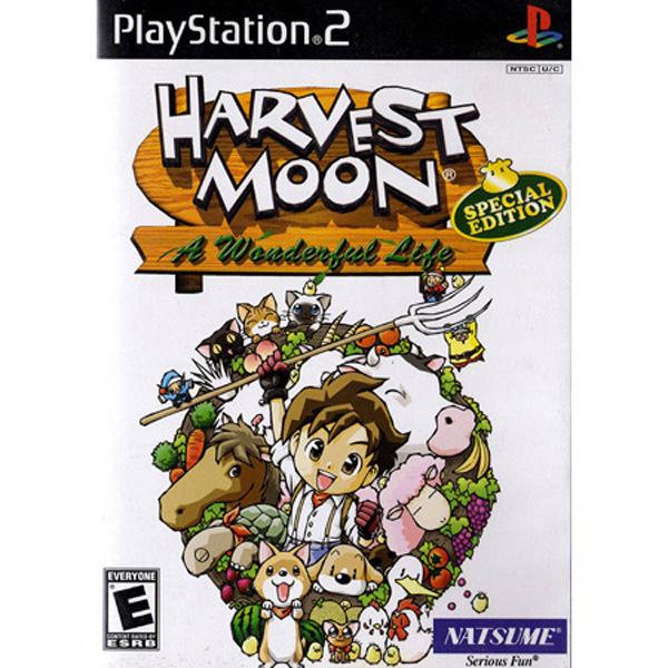 Harvest Moon: a Wonderful Life - PlayStation 2 PS2 - Used - Disc Only ...