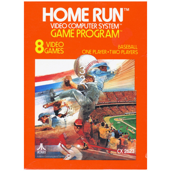 Home Run - Atari - Used - Cart Only - - PNP Games Online Store