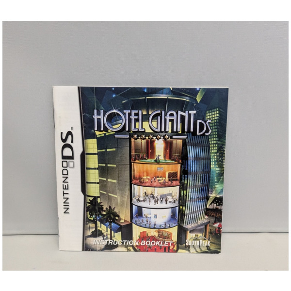 Hotel Giant Manual Only - PNP Games Online Store
