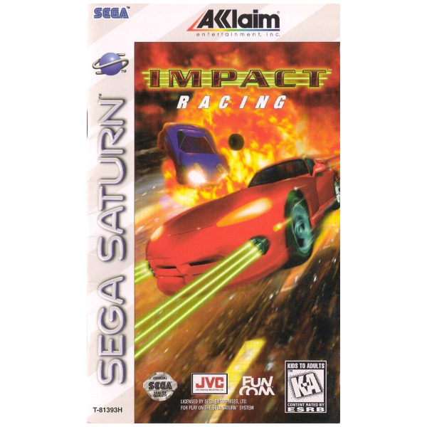 Impact Racing - Saturn - Used - - PNP Games Online Store