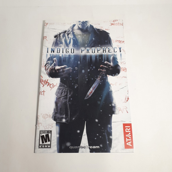 Indigo Prophecy Manual - PNP Games Online Store