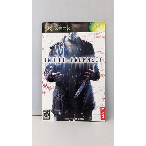 INDIGO PROPHECY MANUAL ONLY - - PNP Games Online Store