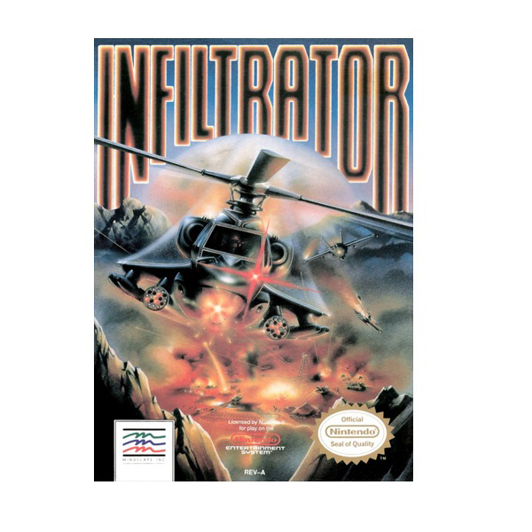Infiltrator - Nintendo NES - Used - Cart Only - - PNP Games Online Store