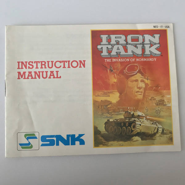 IRON TANK MANUAL - - PNP Games Online Store