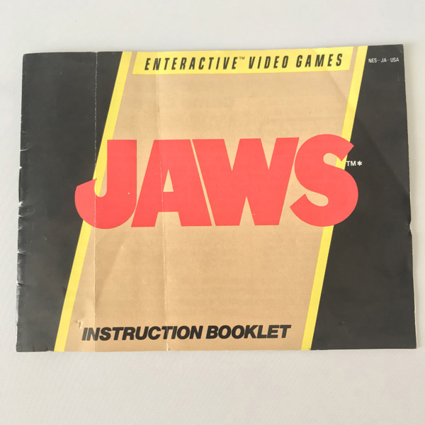 Jaws Manual - - PNP Games Online Store