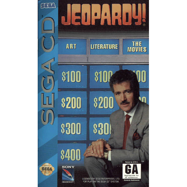 Jeopardy - Sega CD - Used - Disc Only - - PNP Games Online Store