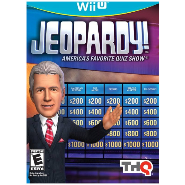 Jeopardy - Wii U - Used - Disc Only - - PNP Games Online Store