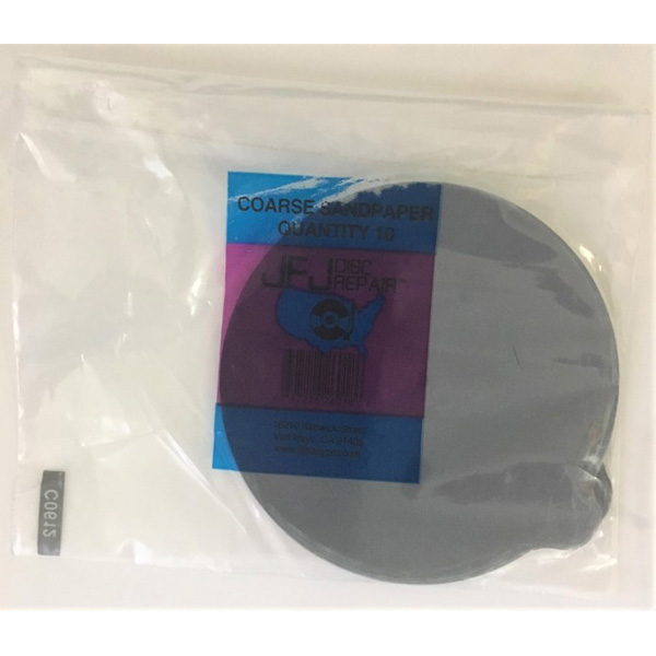 JFJ Spr Coarse Black Sandpaper (Pack of 10) - - PNP Games Online Store