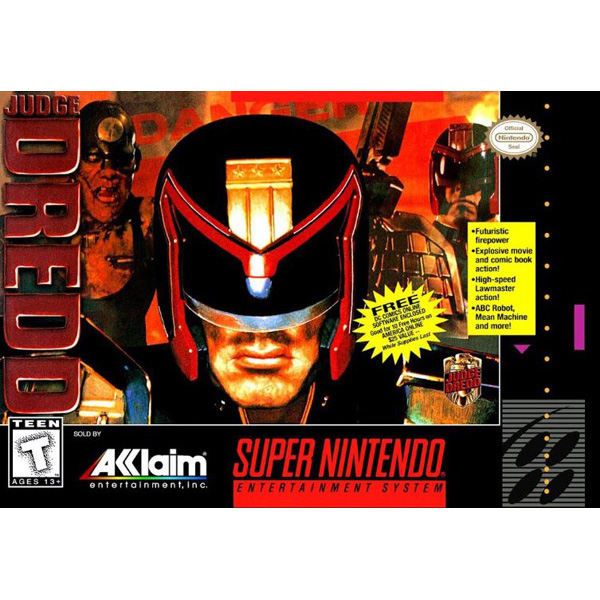 Judge Dredd - Super Nintendo SNES - Used - - PNP Games Online Store