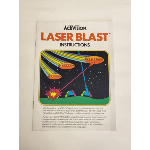 Laser Blast Manual - - PNP Games Online Store