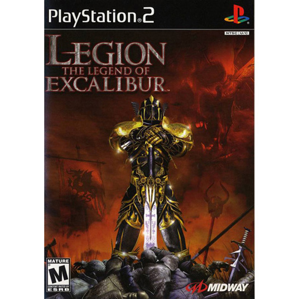 Legion Legend of Excalibur - PlayStation 2 PS2 - Used - Disc Only ...