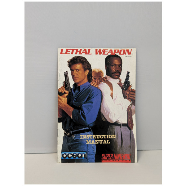 Lethal Weapon Manual Only - - PNP Games Online Store